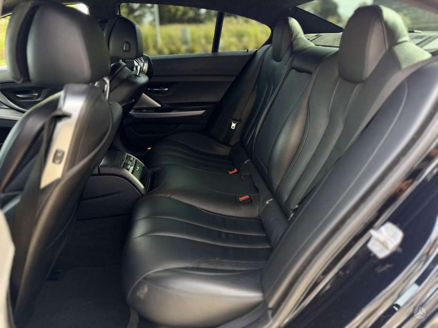 Melns BMW 640 Gran Coupe 2014 Viļņa, ar dzinēja tilpumu 2.99 L un nobraukumu 296 tūkst. km par 16600 €, foto 11 vietnē AUTOMOTO.COM.LV