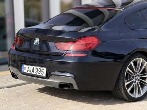Melns BMW 640 Gran Coupe 2014 Viļņa, ar dzinēja tilpumu 2.99 L un nobraukumu 296 tūkst. km par 16600 €, foto 29 vietnē AUTOMOTO.COM.LV