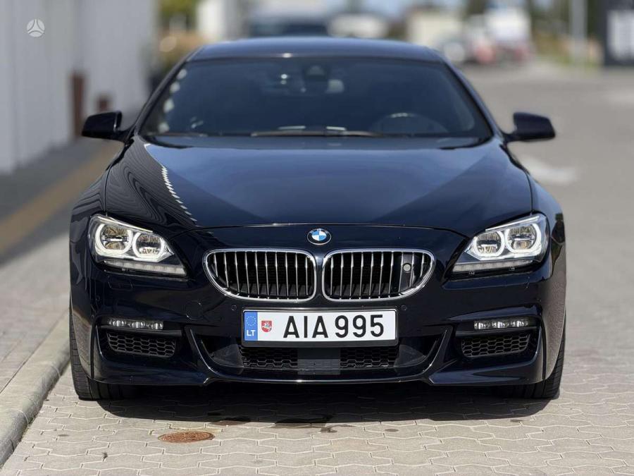 Melns BMW 640 Gran Coupe 2014 Viļņa, ar dzinēja tilpumu 2.99 L un nobraukumu 296 tūkst. km par 16600 €, foto 33 vietnē AUTOMOTO.COM.LV