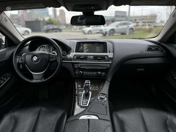 Melns BMW 640 Gran Coupe 2015 Viļņa, ar dzinēja tilpumu 2.99 L un nobraukumu 249 tūkst. km par 9999 €, foto 7 vietnē AUTOMOTO.COM.LV