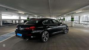 Black BMW 640 Gran Coupe 2015 in Vilnius, with an engine capacity of 2.99 L and mileage of 225 thousand km for 14200 €, photo 6 on AUTOMOTO.COM.LV