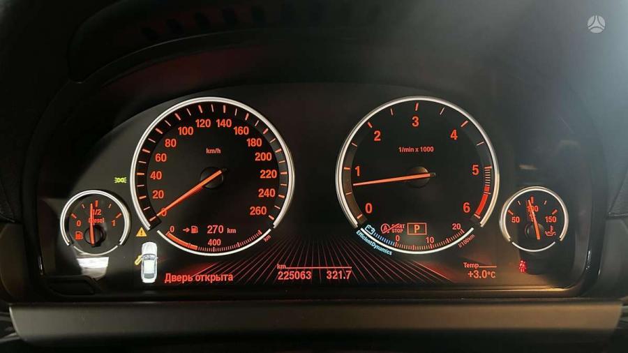 Black BMW 640 Gran Coupe 2015 in Vilnius, with an engine capacity of 2.99 L and mileage of 225 thousand km for 14200 €, photo 17 on AUTOMOTO.COM.LV