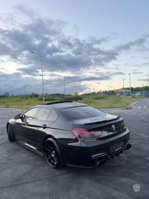 Black BMW 640 Gran Coupe 2017 in Vilnius, with an engine capacity of 3.00 L and mileage of 200 thousand km for 19600 €, photo 8 on AUTOMOTO.COM.LV