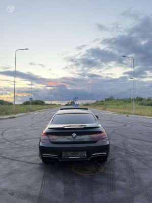 Black BMW 640 Gran Coupe 2017 in Vilnius, with an engine capacity of 3.00 L and mileage of 200 thousand km for 19600 €, photo 10 on AUTOMOTO.COM.LV