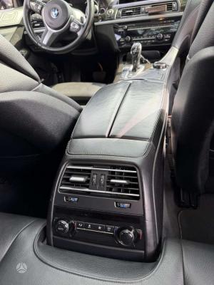Black BMW 640 Gran Coupe 2017 in Vilnius, with an engine capacity of 3.00 L and mileage of 200 thousand km for 19600 €, photo 22 on AUTOMOTO.COM.LV