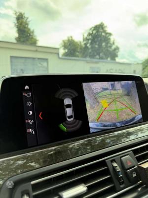 Black BMW 640 Gran Coupe 2017 in Vilnius, with an engine capacity of 3.00 L and mileage of 200 thousand km for 19600 €, photo 35 on AUTOMOTO.COM.LV