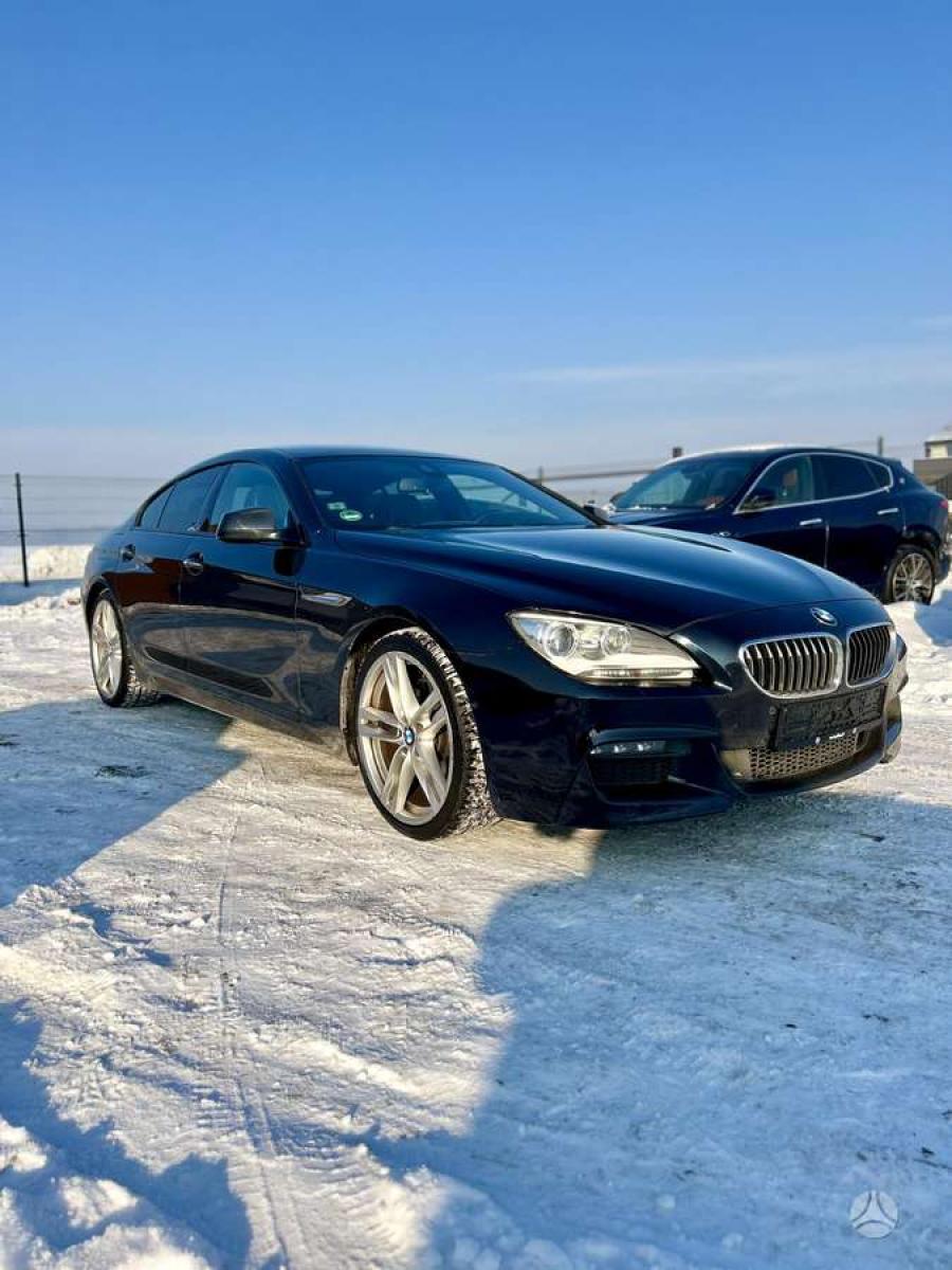 Zils BMW 640 Gran Coupe 2013 Kauņa, ar dzinēja tilpumu 2.99 L un nobraukumu 323 tūkst. km par 14999 €, foto 2 vietnē AUTOMOTO.COM.LV