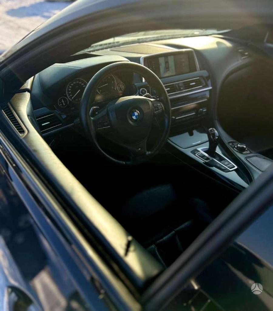 Zils BMW 640 Gran Coupe 2013 Kauņa, ar dzinēja tilpumu 2.99 L un nobraukumu 323 tūkst. km par 14999 €, foto 11 vietnē AUTOMOTO.COM.LV