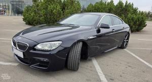 Blue BMW 640 Gran Coupe 2013 in Siauliai, with an engine capacity of 3.00 L and mileage of 187 thousand km for 14999 €, photo 4 on AUTOMOTO.COM.LV