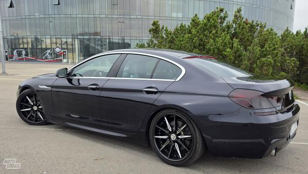 Blue BMW 640 Gran Coupe 2013 in Siauliai, with an engine capacity of 3.00 L and mileage of 187 thousand km for 14999 €, photo 5 on AUTOMOTO.COM.LV