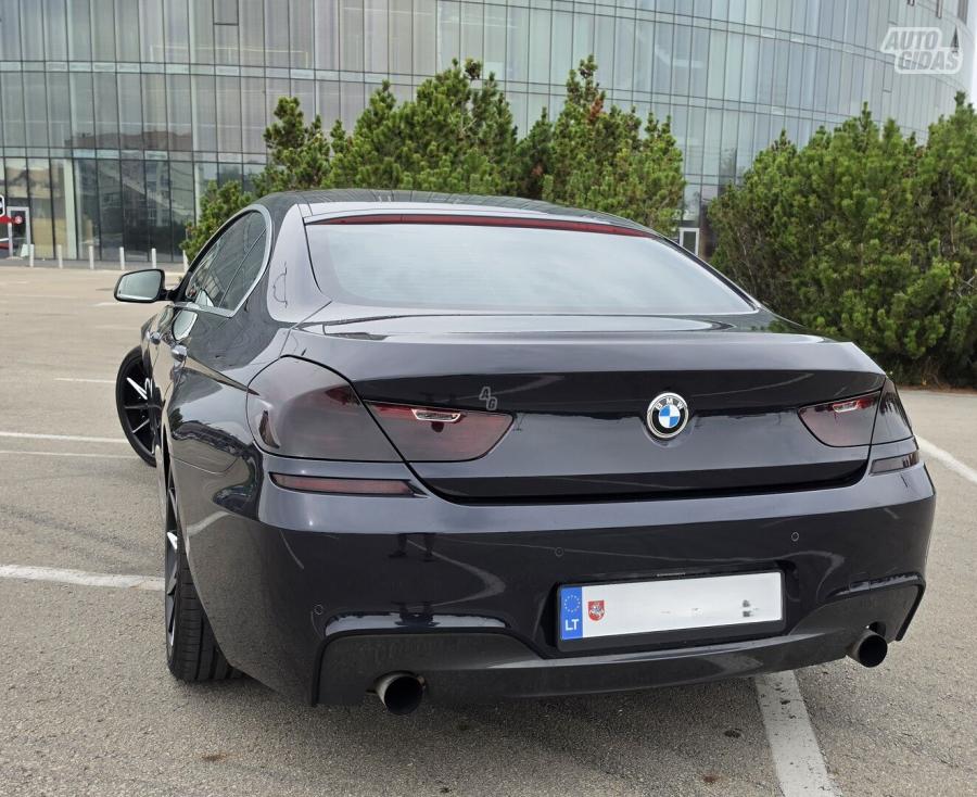 Blue BMW 640 Gran Coupe 2013 in Siauliai, with an engine capacity of 3.00 L and mileage of 187 thousand km for 14999 €, photo 6 on AUTOMOTO.COM.LV