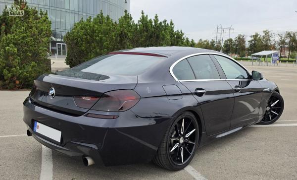 Blue BMW 640 Gran Coupe 2013 in Siauliai, with an engine capacity of 3.00 L and mileage of 187 thousand km for 14999 €, photo 7 on AUTOMOTO.COM.LV
