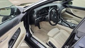 Blue BMW 640 Gran Coupe 2013 in Siauliai, with an engine capacity of 3.00 L and mileage of 187 thousand km for 14999 €, photo 8 on AUTOMOTO.COM.LV