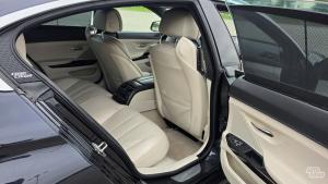Blue BMW 640 Gran Coupe 2013 in Siauliai, with an engine capacity of 3.00 L and mileage of 187 thousand km for 14999 €, photo 9 on AUTOMOTO.COM.LV