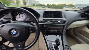 Blue BMW 640 Gran Coupe 2013 in Siauliai, with an engine capacity of 3.00 L and mileage of 187 thousand km for 14999 €, photo 14 on AUTOMOTO.COM.LV