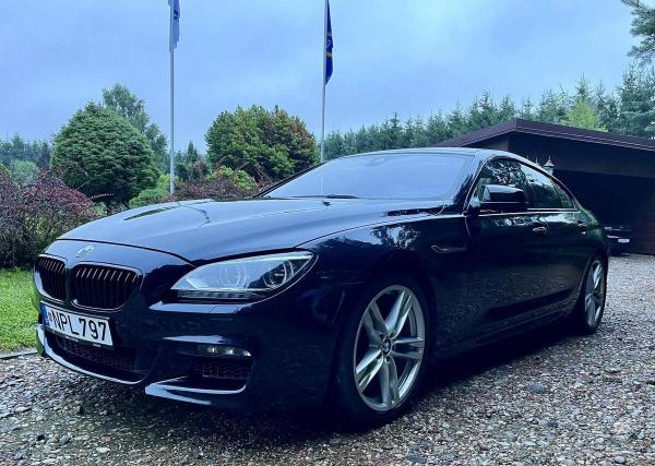 Zils BMW 640 Gran Coupe 2015 Gargždai, ar dzinēja tilpumu 2.98 L un nobraukumu 135 tūkst. km par 18200 €, foto 9 vietnē AUTOMOTO.COM.LV