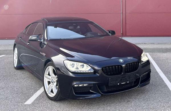 Синий БМВ 640 Gran Coupe 2013 в Каунас, объемом двигателя 3.00 л и пробегом 314 тыс. км за 14299 €, фото 2 на AUTOMOTO.COM.LV