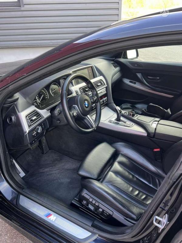 Синий БМВ 640 Gran Coupe 2013 в Каунас, объемом двигателя 3.00 л и пробегом 314 тыс. км за 14299 €, фото 5 на AUTOMOTO.COM.LV