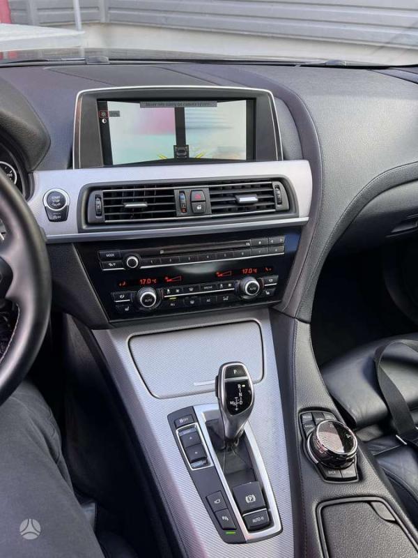 Синий БМВ 640 Gran Coupe 2013 в Каунас, объемом двигателя 3.00 л и пробегом 314 тыс. км за 14299 €, фото 10 на AUTOMOTO.COM.LV