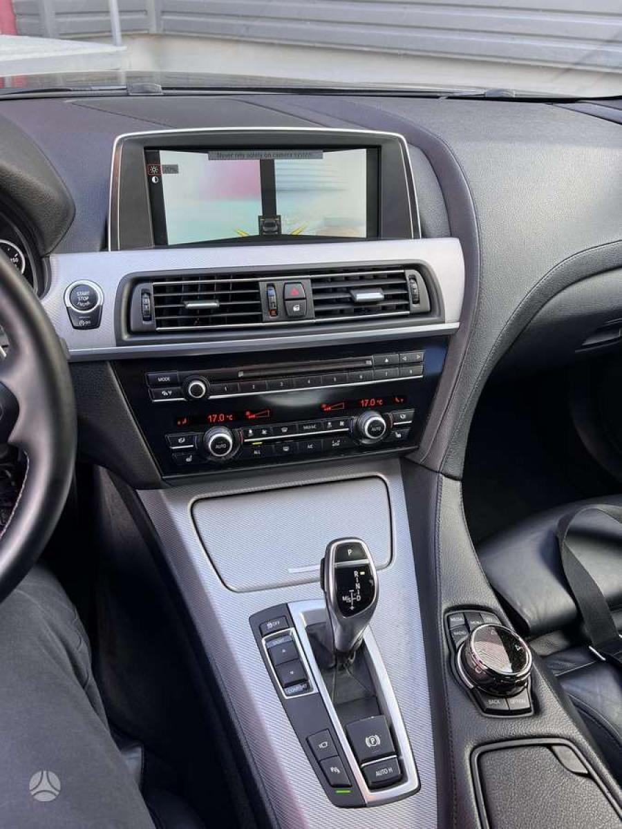 Синий БМВ 640 Gran Coupe 2013 в Каунас, объемом двигателя 3.00 л и пробегом 314 тыс. км за 14299 €, фото 11 на AUTOMOTO.COM.LV