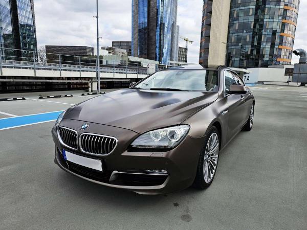 Коричневый БМВ 640 Gran Coupe 2012 в Вильнюс, объемом двигателя 3.00 л и пробегом 188 тыс. км за 16500 €, фото 2 на AUTOMOTO.COM.LV