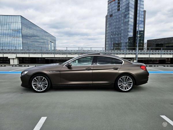 Коричневый БМВ 640 Gran Coupe 2012 в Вильнюс, объемом двигателя 3.00 л и пробегом 188 тыс. км за 16500 €, фото 4 на AUTOMOTO.COM.LV