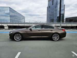 Brown BMW 640 Gran Coupe 2012 in Vilnius, with an engine capacity of 3.00 L and mileage of 188 thousand km for 16500 €, photo 4 on AUTOMOTO.COM.LV