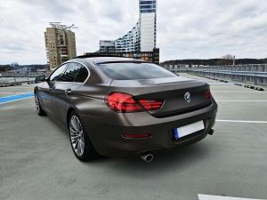 Brown BMW 640 Gran Coupe 2012 in Vilnius, with an engine capacity of 3.00 L and mileage of 188 thousand km for 16500 €, photo 6 on AUTOMOTO.COM.LV