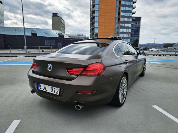 Коричневый БМВ 640 Gran Coupe 2012 в Вильнюс, объемом двигателя 3.00 л и пробегом 188 тыс. км за 16500 €, фото 7 на AUTOMOTO.COM.LV