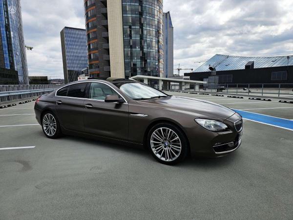 Коричневый БМВ 640 Gran Coupe 2012 в Вильнюс, объемом двигателя 3.00 л и пробегом 188 тыс. км за 16500 €, фото 10 на AUTOMOTO.COM.LV