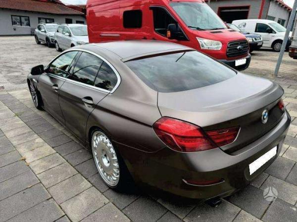 Brown BMW 640 Gran Coupe 2012 in Klaipeda, with an engine capacity of 2.99 L and mileage of 114 thousand km for 10900 €, photo 2 on AUTOMOTO.COM.LV