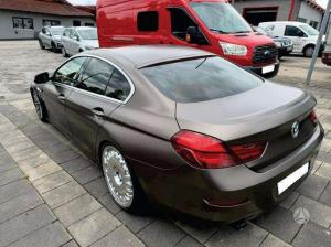Brūns BMW 640 Gran Coupe 2012 Klaipėda, ar dzinēja tilpumu 2.99 L un nobraukumu 114 tūkst. km par 10900 €, foto 3 vietnē AUTOMOTO.COM.LV