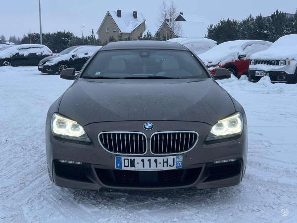 Brown BMW 640 Gran Coupe 2014 in Silale, with an engine capacity of 2.99 L and mileage of 240 thousand km for 13999 €, photo 3 on AUTOMOTO.COM.LV