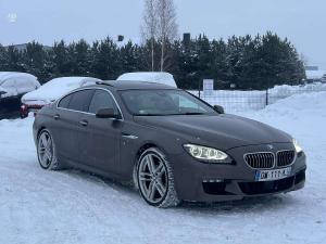 Brown BMW 640 Gran Coupe 2014 in Silale, with an engine capacity of 2.99 L and mileage of 240 thousand km for 13999 €, photo 4 on AUTOMOTO.COM.LV