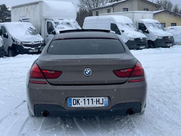Brown BMW 640 Gran Coupe 2014 in Silale, with an engine capacity of 2.99 L and mileage of 240 thousand km for 13999 €, photo 8 on AUTOMOTO.COM.LV