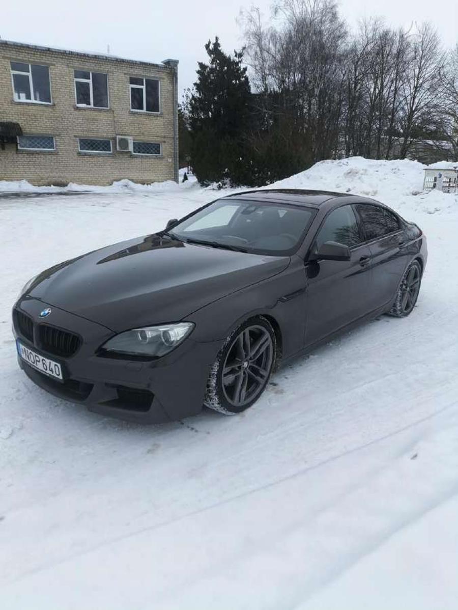 Brūns BMW 640 Gran Coupe 2014 Radviliškis, ar dzinēja tilpumu 2.99 L un nobraukumu 286 tūkst. km par 17999 €, foto 1 vietnē AUTOMOTO.COM.LV