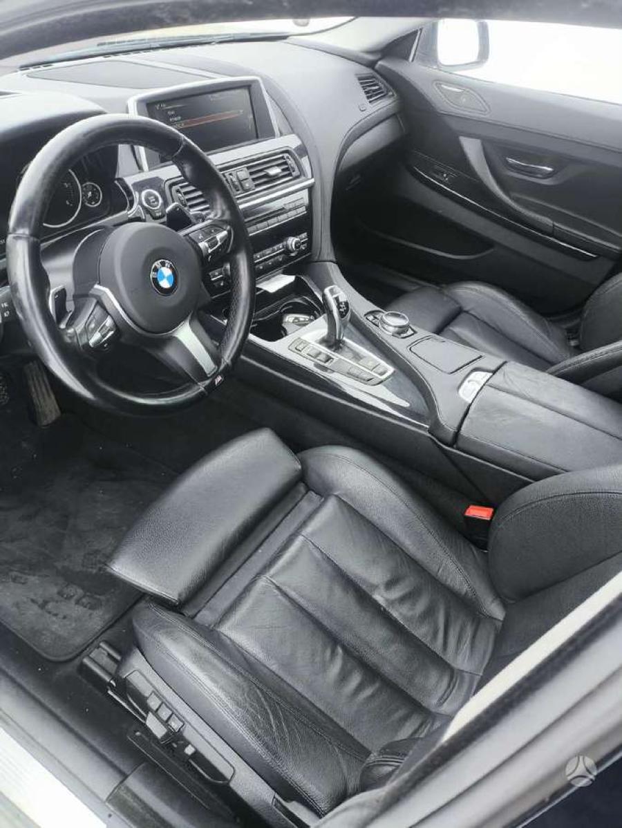 Brūns BMW 640 Gran Coupe 2014 Radviliškis, ar dzinēja tilpumu 2.99 L un nobraukumu 286 tūkst. km par 17999 €, foto 5 vietnē AUTOMOTO.COM.LV