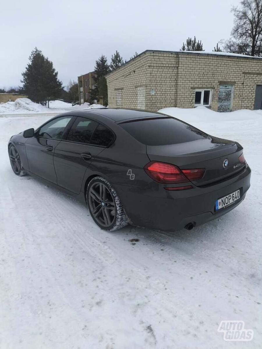 Brūns BMW 640 Gran Coupe 2014 Radviliškis, ar dzinēja tilpumu 3.00 L un nobraukumu 286 tūkst. km par 17999 €, foto 11 vietnē AUTOMOTO.COM.LV