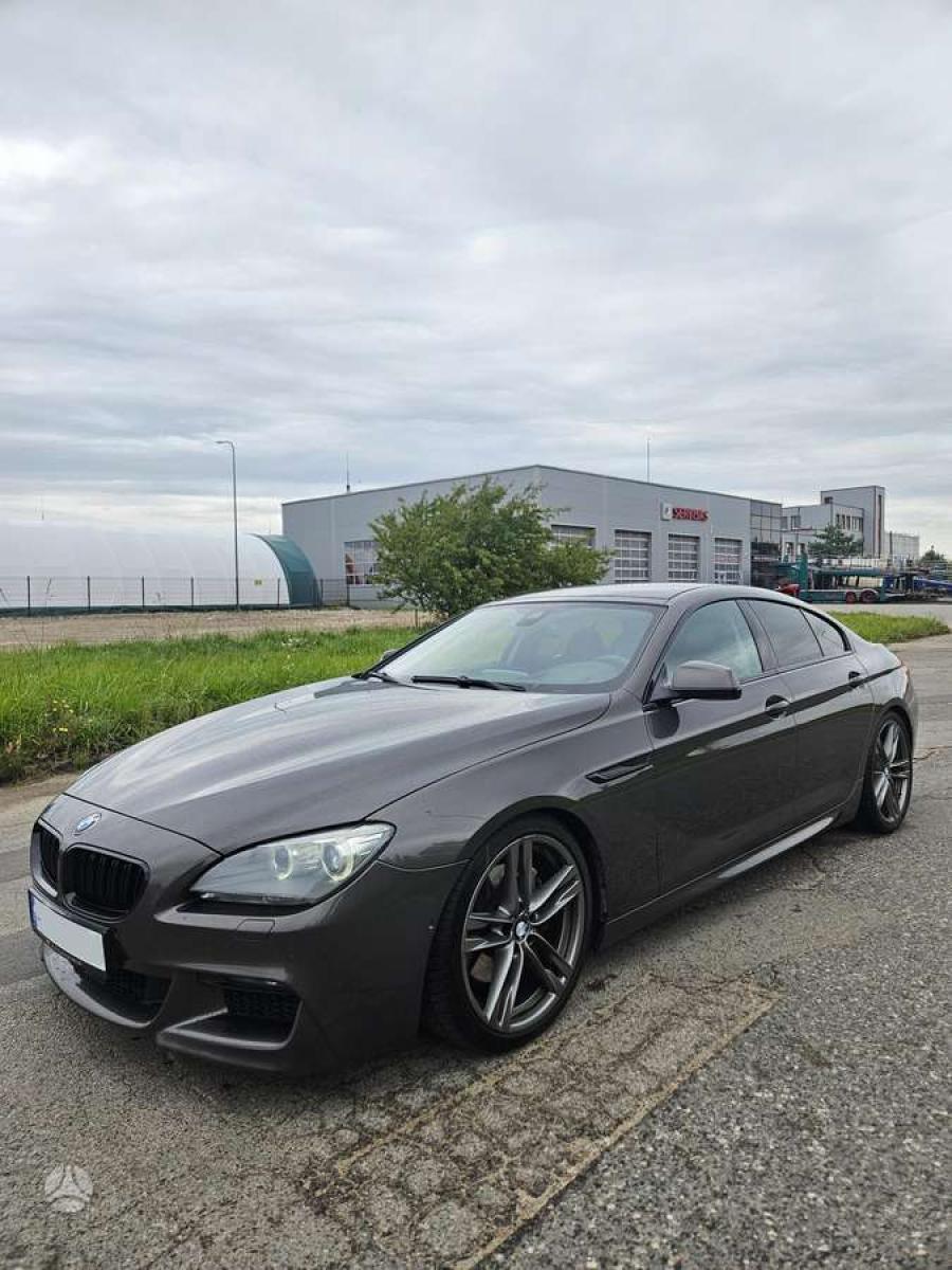 Brūns BMW 640 Gran Coupe 2014 Telšiai, ar dzinēja tilpumu 2.99 L un nobraukumu 286 tūkst. km par 14500 €, foto 3 vietnē AUTOMOTO.COM.LV