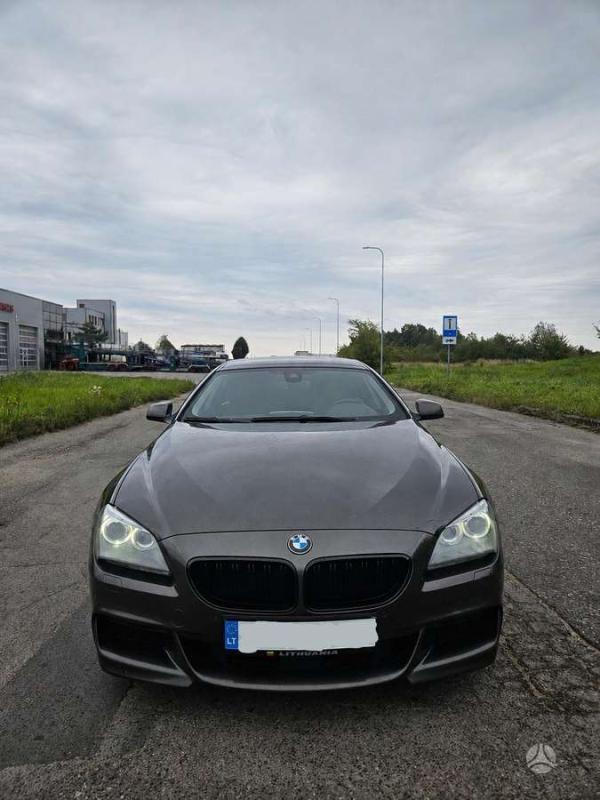 Brūns BMW 640 Gran Coupe 2014 Telšiai, ar dzinēja tilpumu 2.99 L un nobraukumu 286 tūkst. km par 14500 €, foto 4 vietnē AUTOMOTO.COM.LV