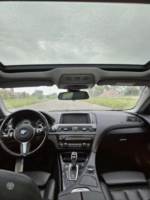 Brūns BMW 640 Gran Coupe 2014 Telšiai, ar dzinēja tilpumu 2.99 L un nobraukumu 286 tūkst. km par 14500 €, foto 13 vietnē AUTOMOTO.COM.LV