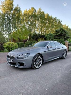 Brown BMW 640 Gran Coupe 2015 in Vilnius, with an engine capacity of 2.99 L and mileage of 281 thousand km for 16500 €, photo  on AUTOMOTO.COM.LV