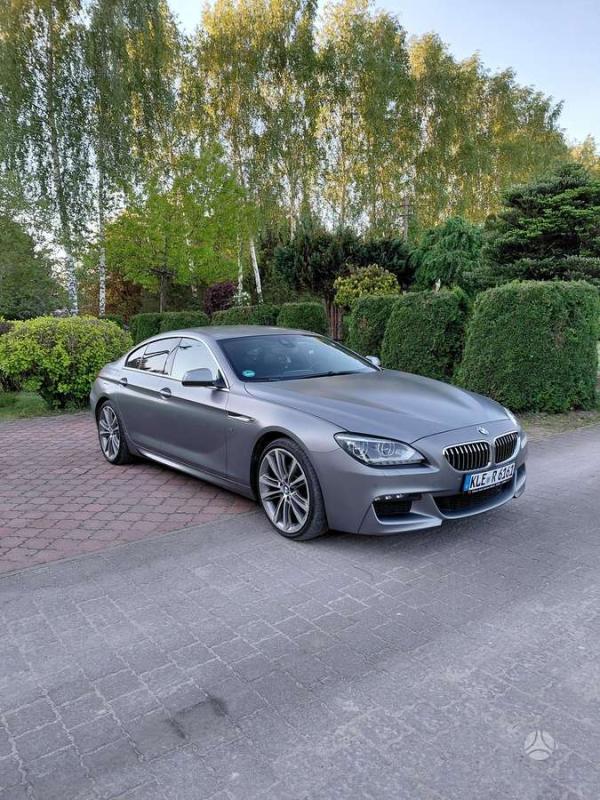 Коричневый БМВ 640 Gran Coupe 2015 в Вильнюс, объемом двигателя 2.99 л и пробегом 281 тыс. км за 16500 €, фото 2 на AUTOMOTO.COM.LV