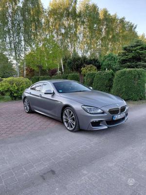 Brown BMW 640 Gran Coupe 2015 in Vilnius, with an engine capacity of 2.99 L and mileage of 281 thousand km for 16500 €, photo 3 on AUTOMOTO.COM.LV