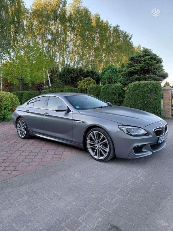 Коричневый БМВ 640 Gran Coupe 2015 в Вильнюс, объемом двигателя 2.99 л и пробегом 281 тыс. км за 16500 €, фото 5 на AUTOMOTO.COM.LV