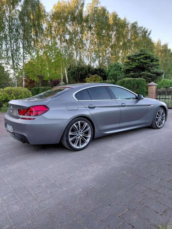 Коричневый БМВ 640 Gran Coupe 2015 в Вильнюс, объемом двигателя 2.99 л и пробегом 281 тыс. км за 16500 €, фото 7 на AUTOMOTO.COM.LV