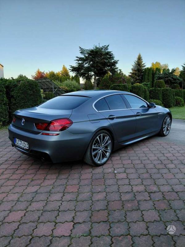 Коричневый БМВ 640 Gran Coupe 2015 в Вильнюс, объемом двигателя 2.99 л и пробегом 281 тыс. км за 16500 €, фото 9 на AUTOMOTO.COM.LV