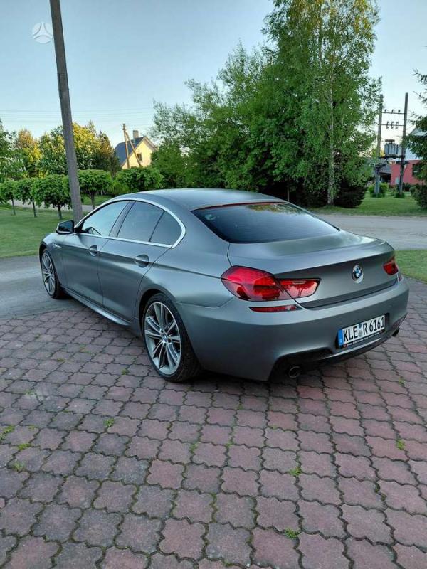Коричневый БМВ 640 Gran Coupe 2015 в Вильнюс, объемом двигателя 2.99 л и пробегом 281 тыс. км за 16500 €, фото 10 на AUTOMOTO.COM.LV