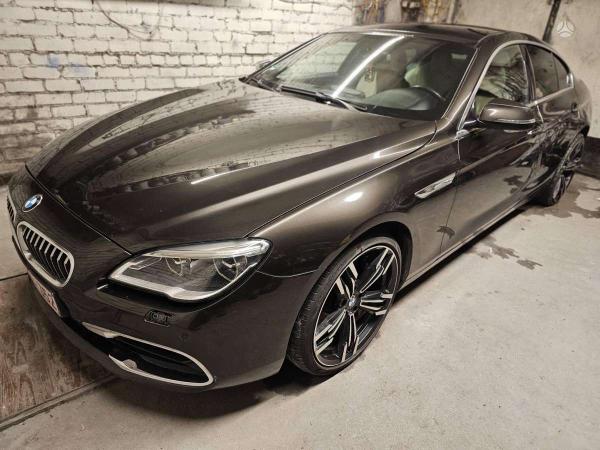 Коричневый БМВ 640 Gran Coupe 2015 в Утена, объемом двигателя 3.00 л и пробегом 225 тыс. км за 12500 €, фото 1 на AUTOMOTO.COM.LV