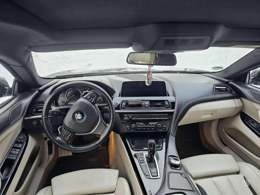 Brown BMW 640 Gran Coupe 2015 in Utena, with an engine capacity of 0.00 L and mileage of 225 thousand km for 12700 €, photo 10 on AUTOMOTO.COM.LV